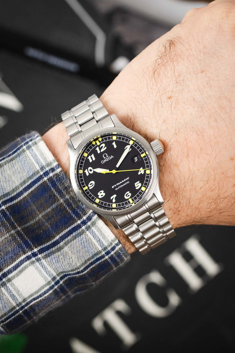 OMEGA Dynamic III | Automatic | Pewter and Black – Pewter & Black