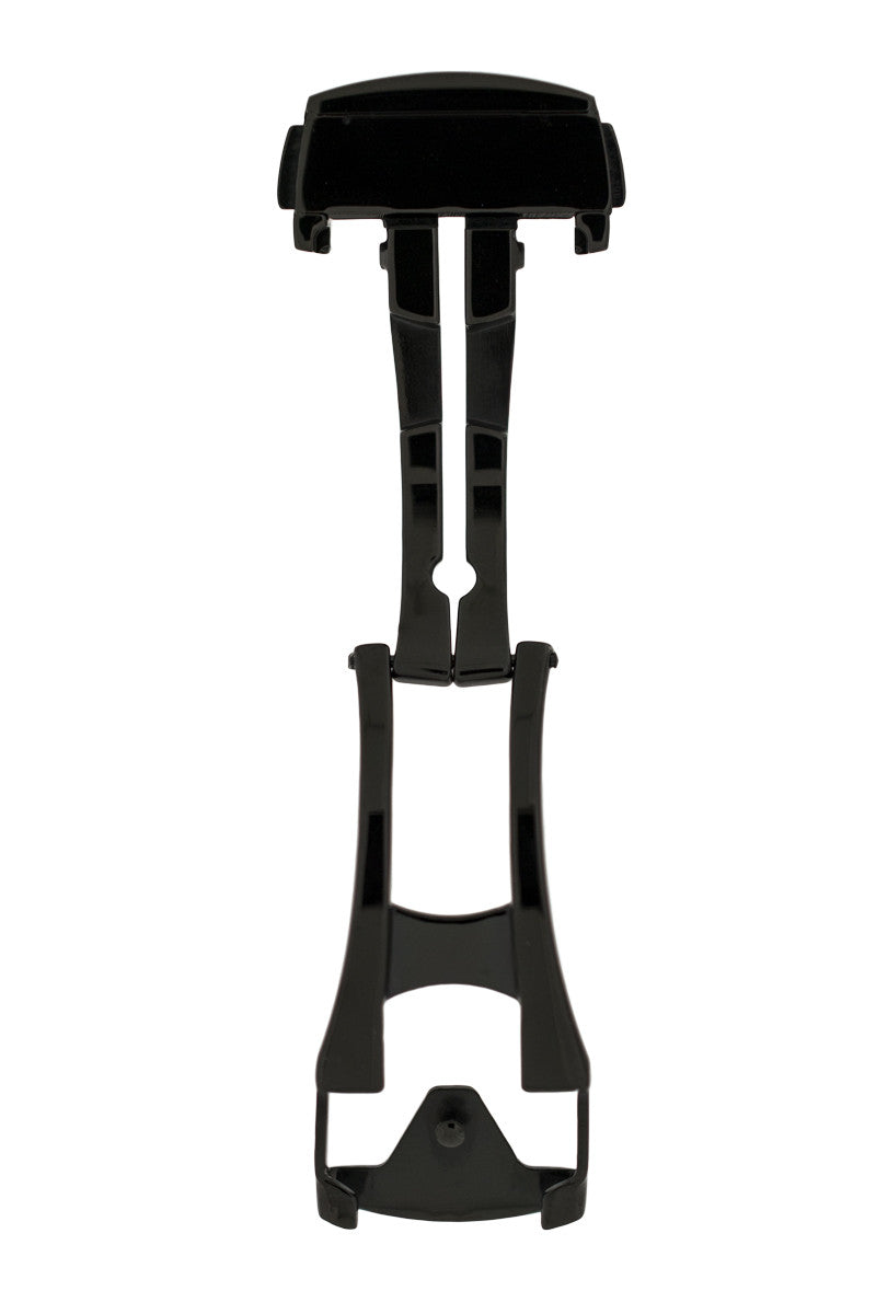 PVD Omega-Style Deployment Clasp | WatchObsession – Pewter & Black